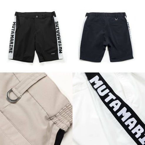 muta MARINE GOLF ムータマリンゴルフ メンズ ゴルフウェア ハーフパンツ SOLOTEX Eco-Hybrid ストレッチ ...